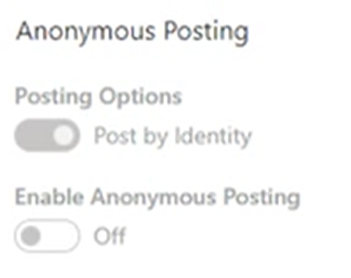 Social Squared Anonymous posting