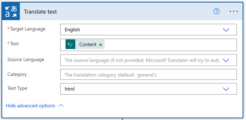 Use Power Automate to translate Social Squared forum posts