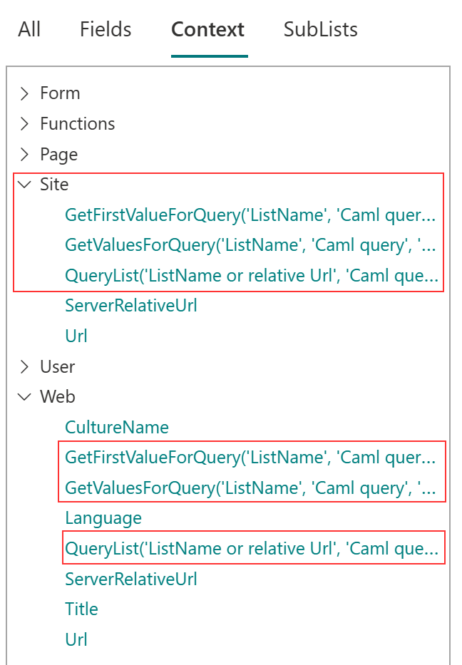 How To Use Lightning Forms Context Query Functions